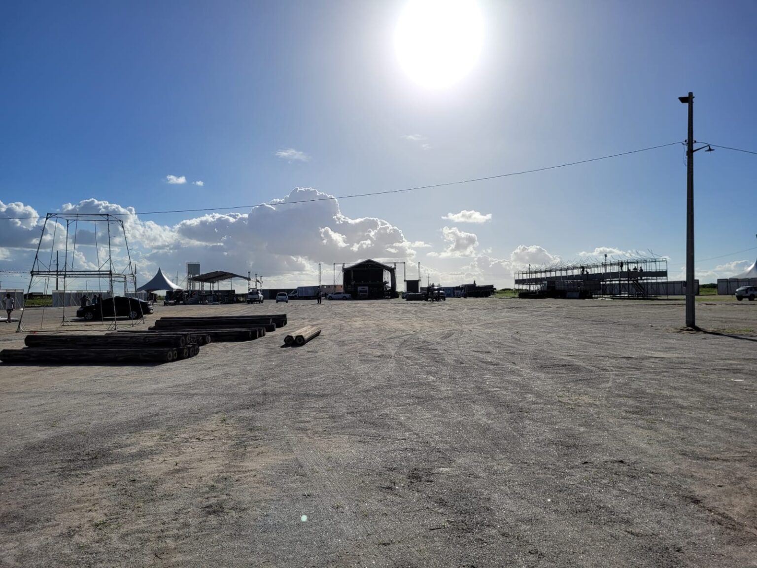 Prefeitura de Mamanguape monta estrutura no Pátio do Forró para ...